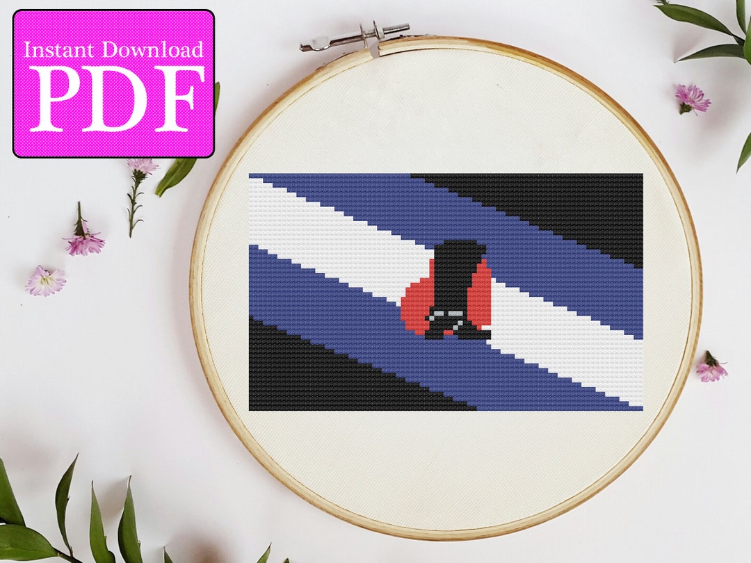Bootblack Pride Flag Cross Stitch Pattern - Etsy