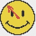 Watchman Smiley Face Pin Cross Stitch Pattern - Etsy