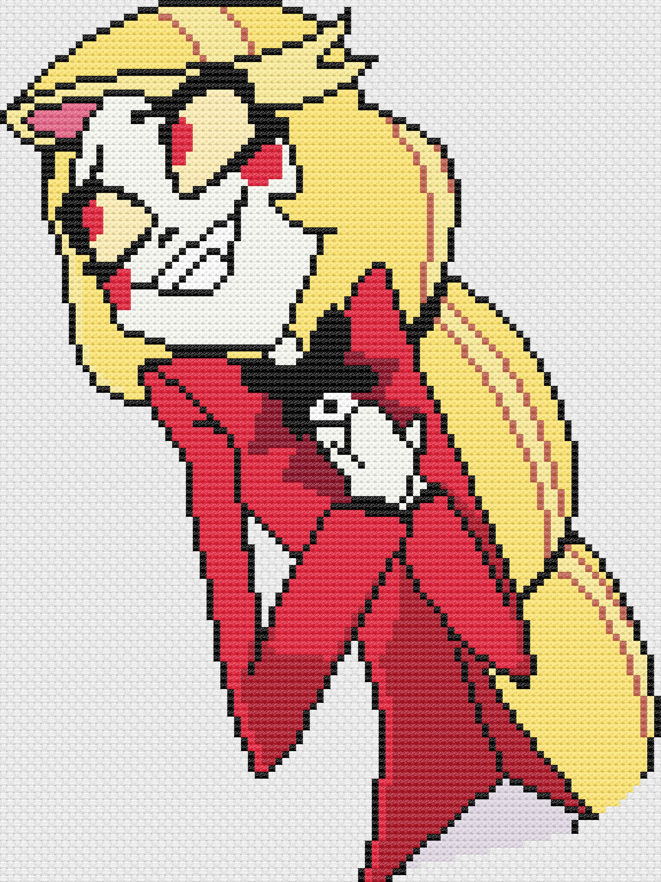 Charlie Morningstar Cross Stitch Pattern | Hazbin Hotel - Etsy