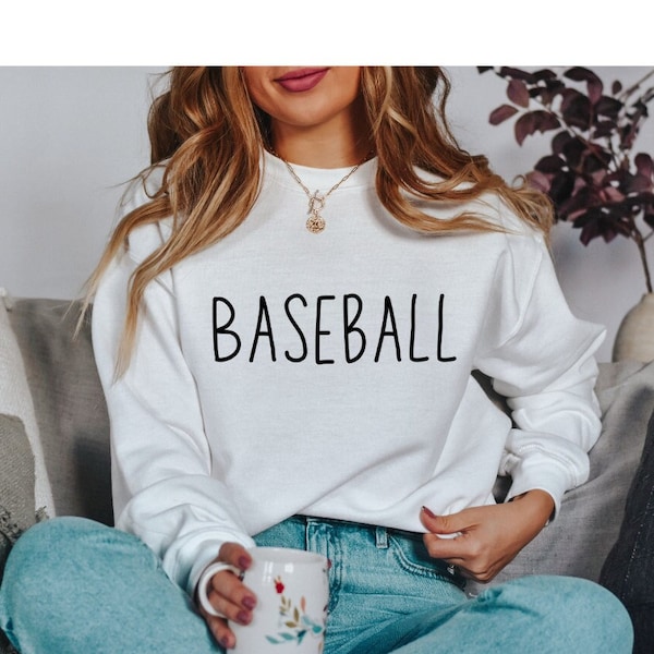 Baseball Sweatshirt - Etsy