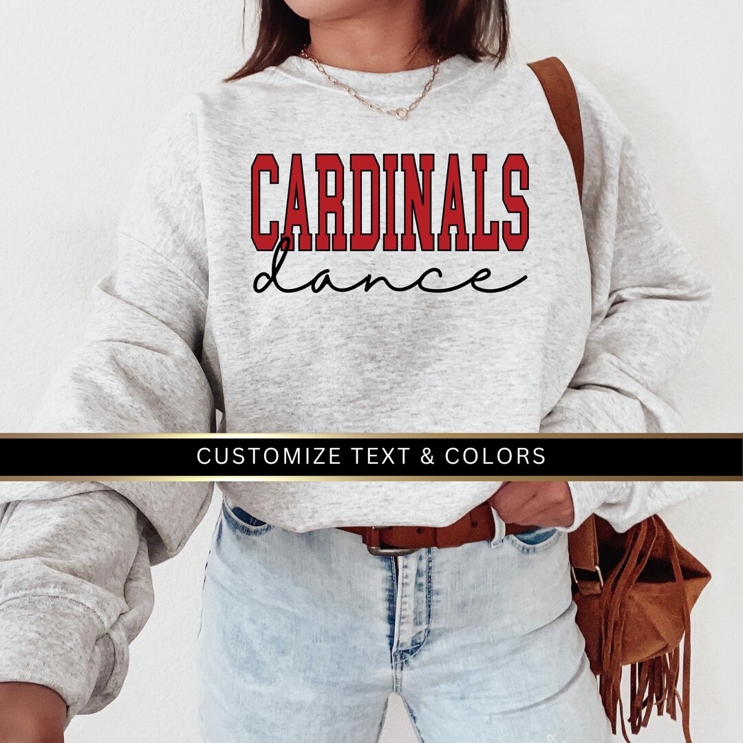 Custom Dance Sweatshirt | Dance Team Sweatshirt, Team Mascot, Dance ...