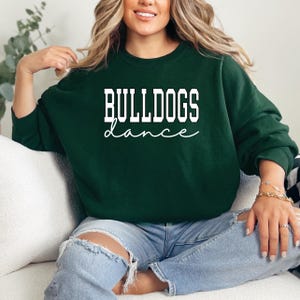 Custom Dance Sweatshirt | Dance Team Sweatshirt, Team Mascot, Dance ...