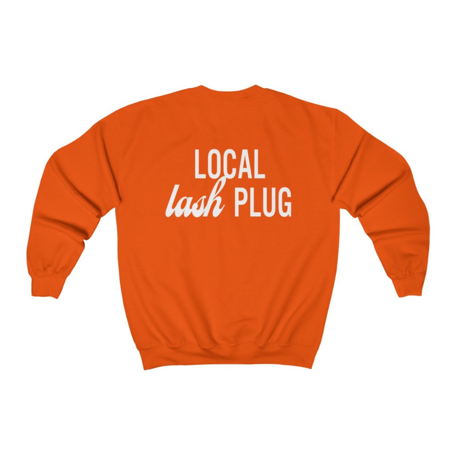 Local Lash Plug Sweatshirt Lash Tech Lashes Lash Boss | Etsy