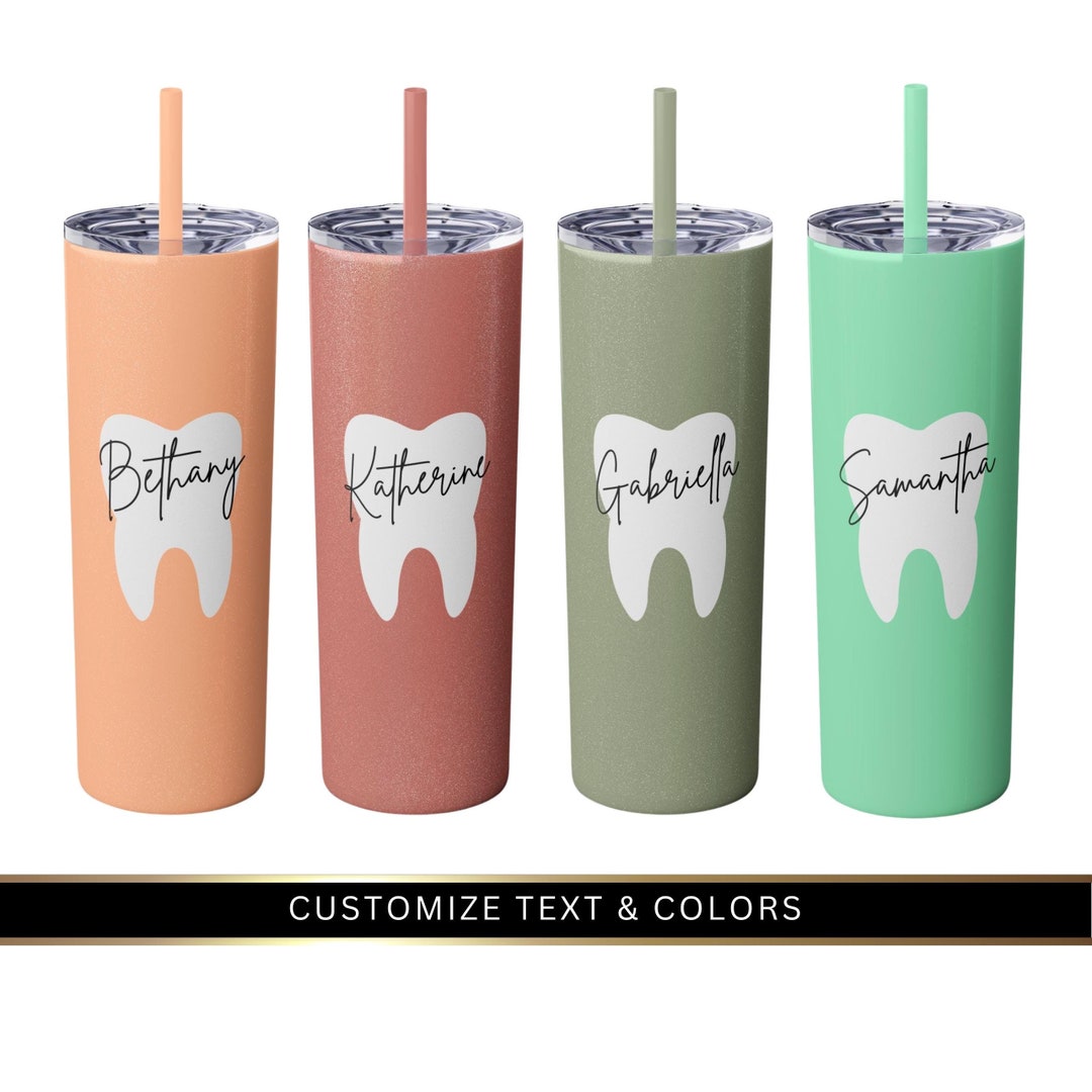 Custom Dental Tumbler | Dental Assistant Cup, Dental Assistant Gift ...