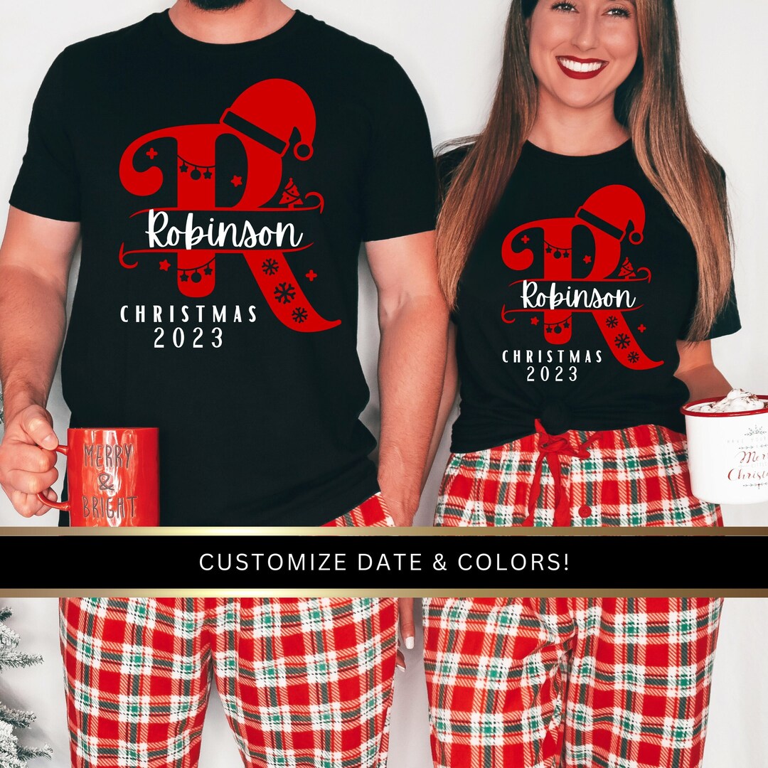 Matching Family Christmas Shirts | Holiday Family Pajamas, Christmas ...