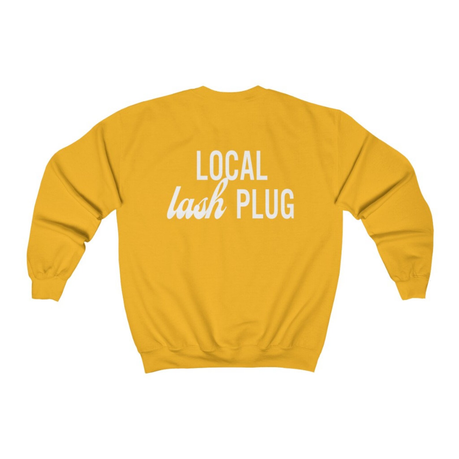 Local Lash Plug Sweatshirt Lash Tech Lashes Lash Boss | Etsy