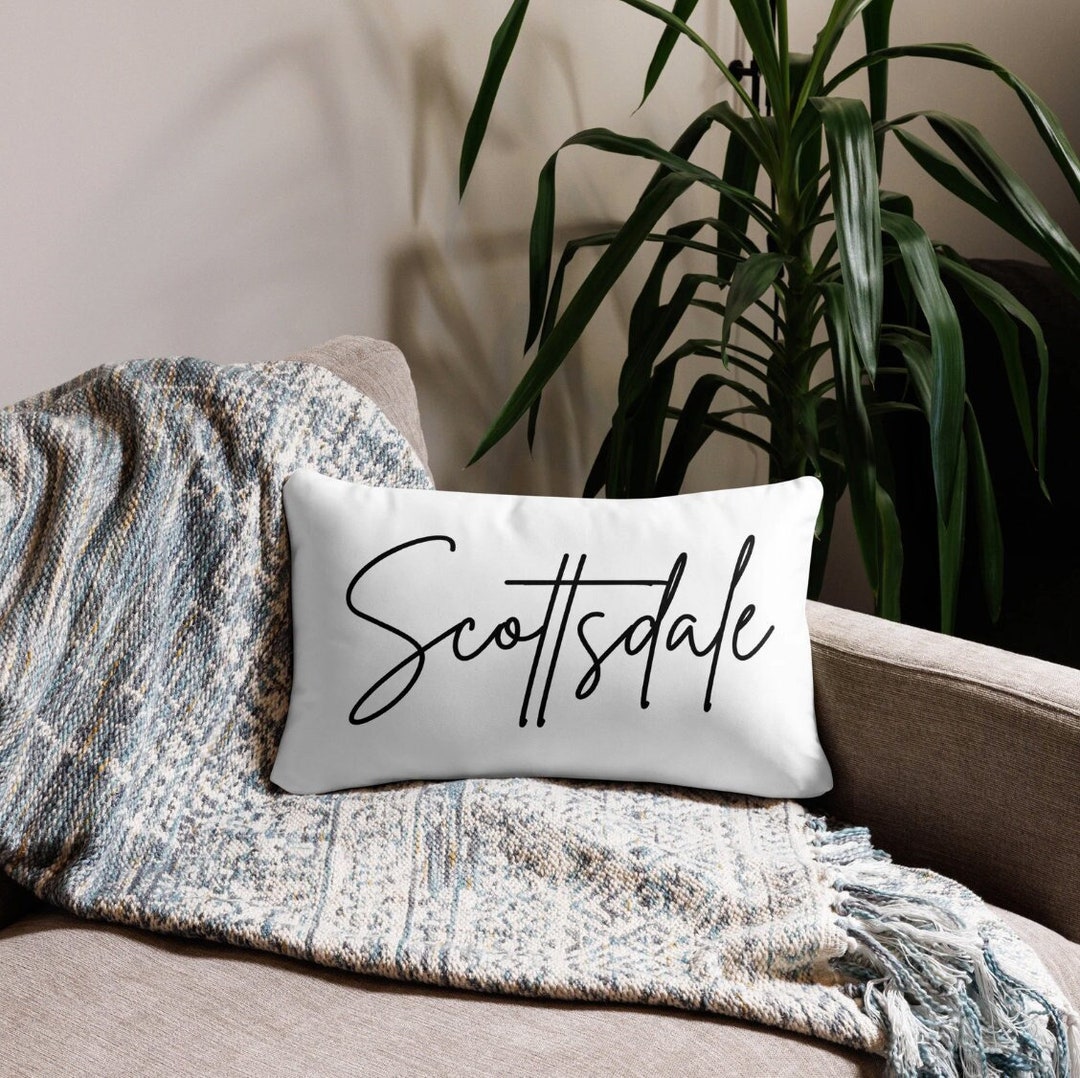 CUSTOM City Pillow | New House Gift, Engagement Present, Custom Throw ...