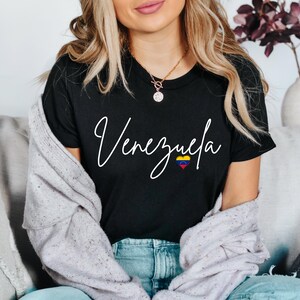 Venezuela Tee | Travel Shirt, Venezuela Travel Gift, Custom Souvenir ...