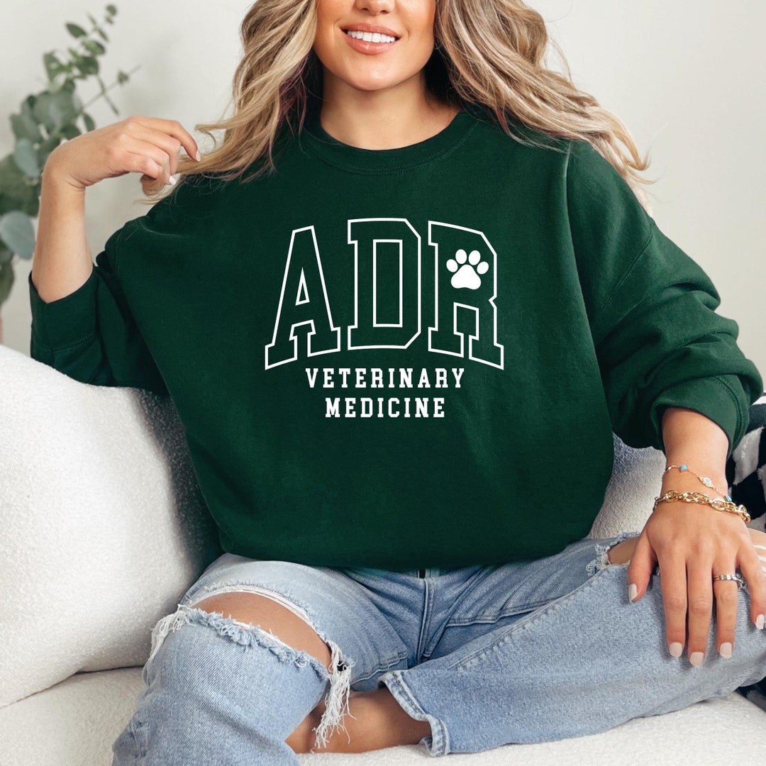 ADR Sweatshirt Vet Tech Sweatshirt, Veterinary Technician Sweatshirt ...