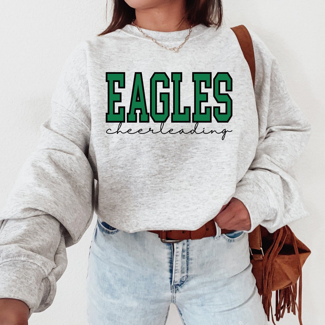 Custom Cheer Sweatshirt | Cheerleading Sweatshirt, Team Mascot, Cheer ...