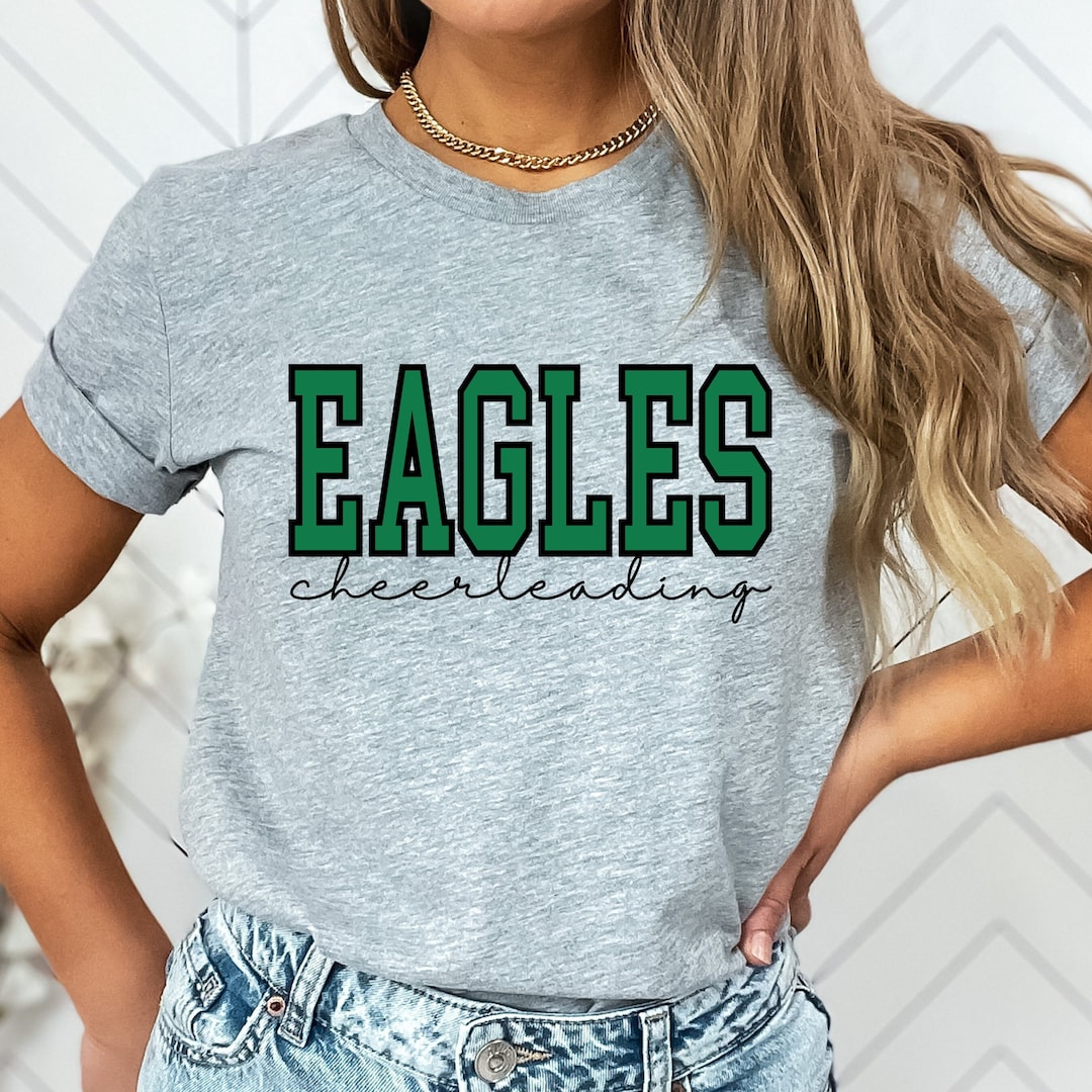 Custom Cheerleading Tee | Cheerleading Shirt, Team Mascot, Cheer Coach ...