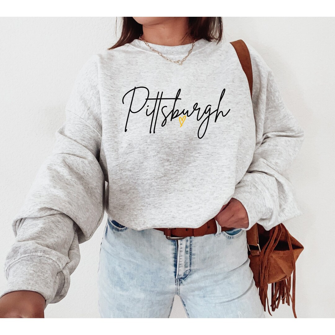 Pittsburgh Sweatshirt | Pittsburgh Gifts | Travel Sweatshirt | Custom ...