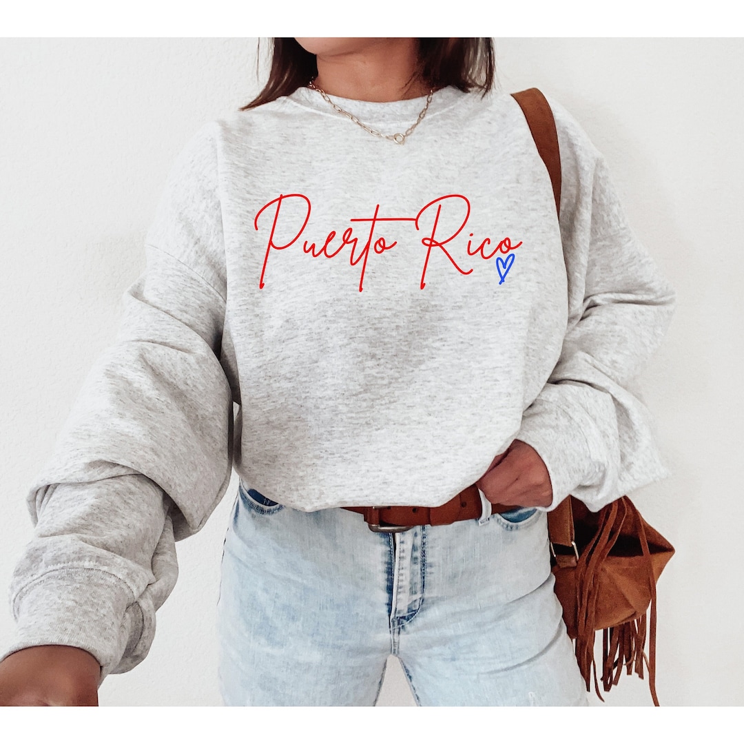 Puerto Rico Sweatshirt | Puerto Rico | Travel Sweatshirt | PR | Puerto ...