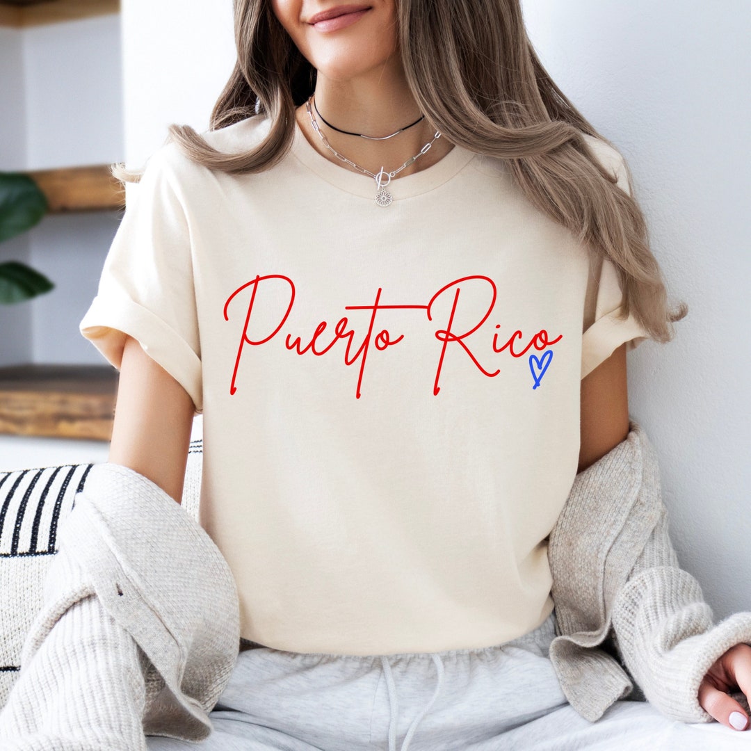 Puerto Rico Tee | Puerto Rico Shirt, Travel Shirts, PR Shirt, PR Gifts ...