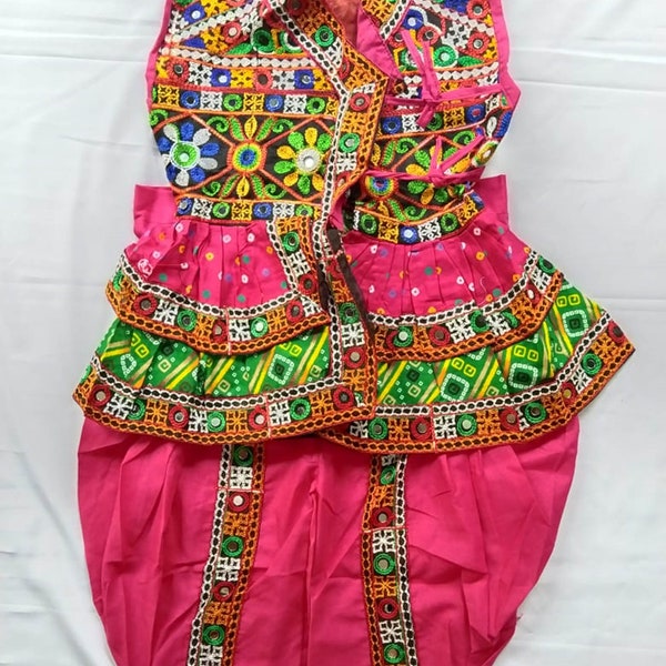 Gujarati Kids Dress - Etsy