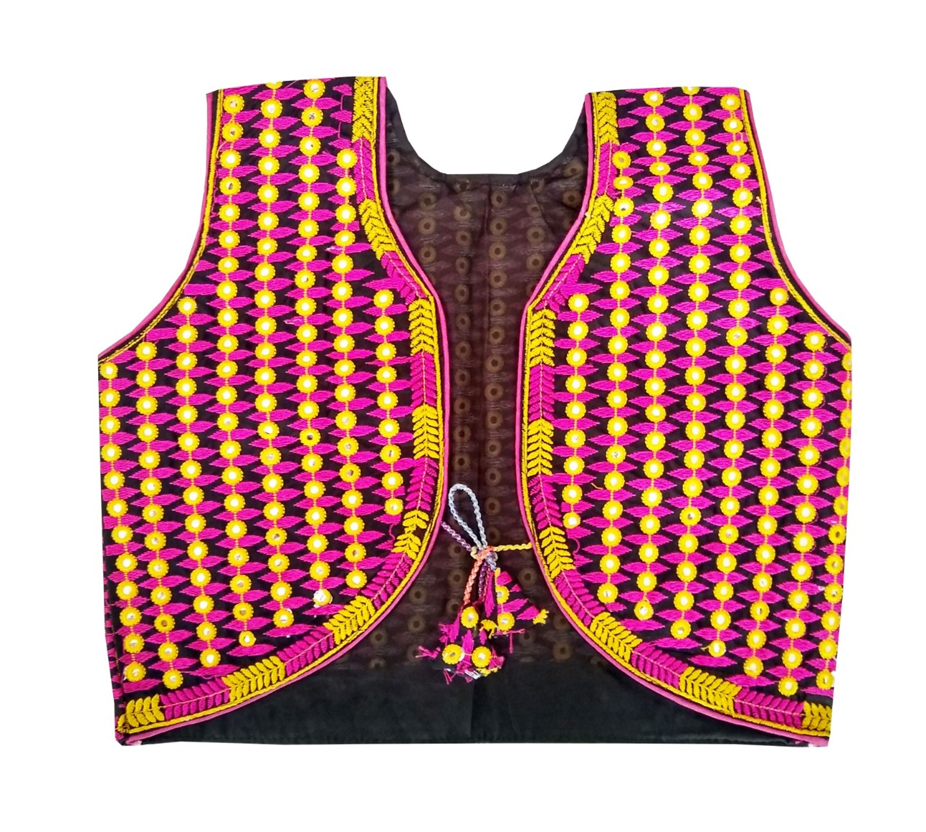 Kutchi Embroidered Jacket-Gujarati Garba Costume-Women's | Etsy