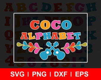 Coco movie font | Etsy
