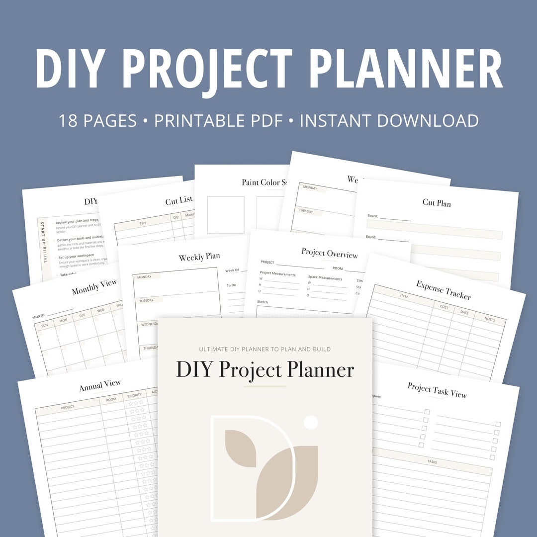 DIY Project Planner | Home Renovation and Improvement, Building ...