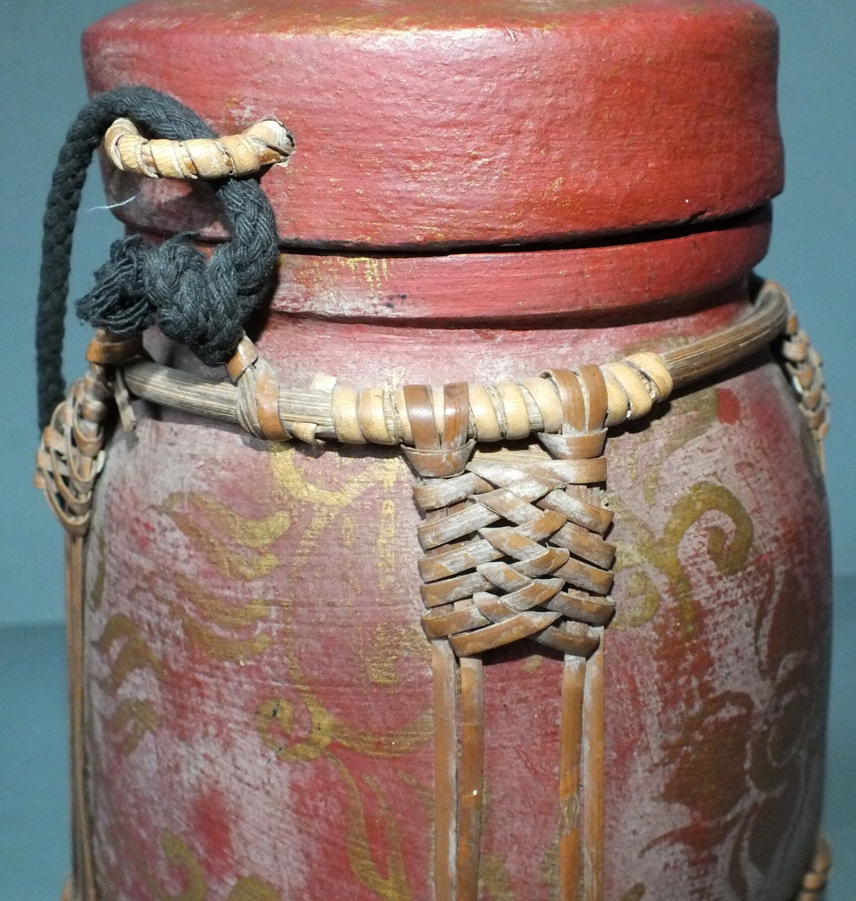 Outstanding Bast Fibre Lacquer Box Burma FREE SHIPPING | Etsy