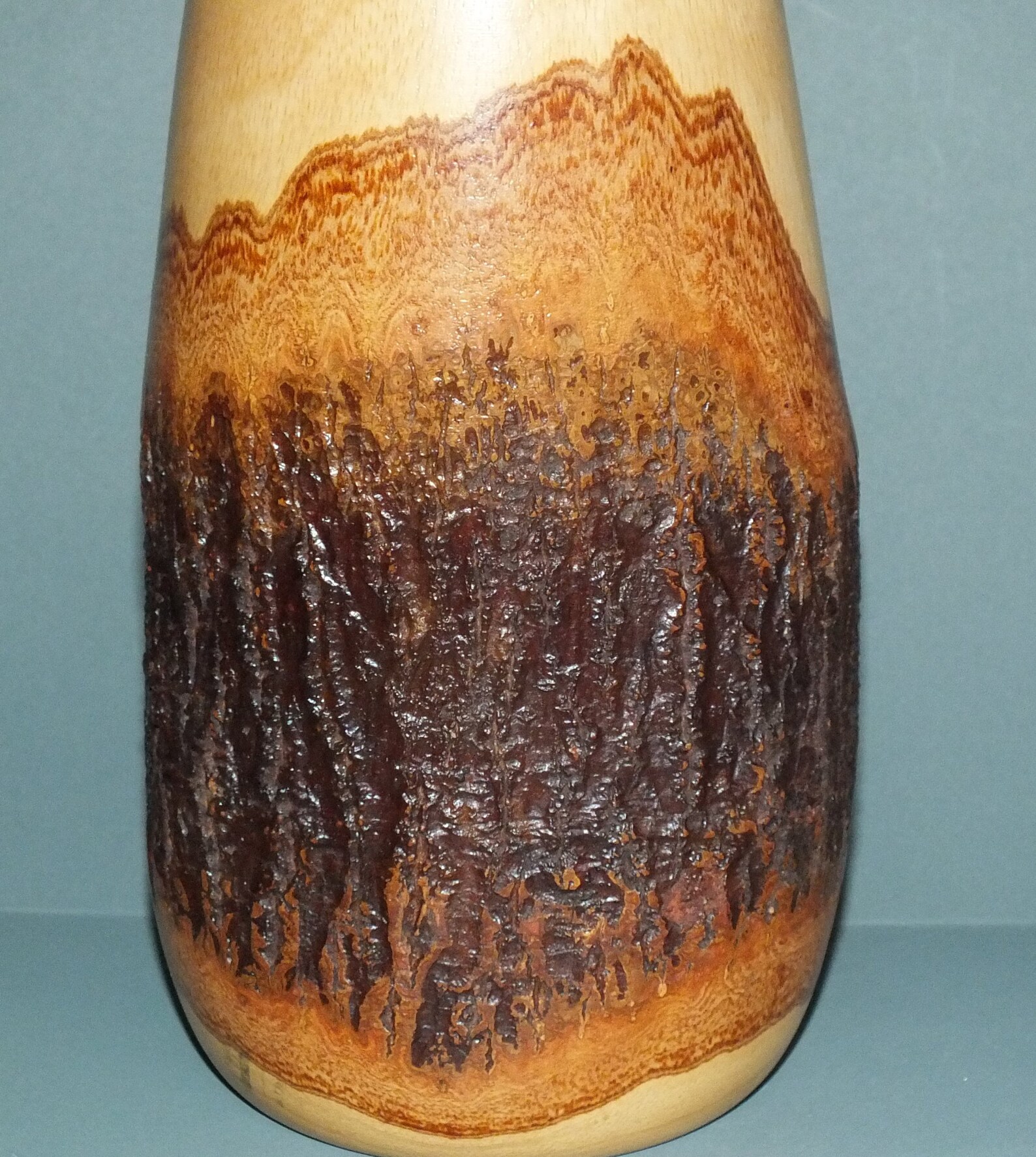 Mango Wood Vase Beautiful Pattern Designed for Dried Flowers | Etsy