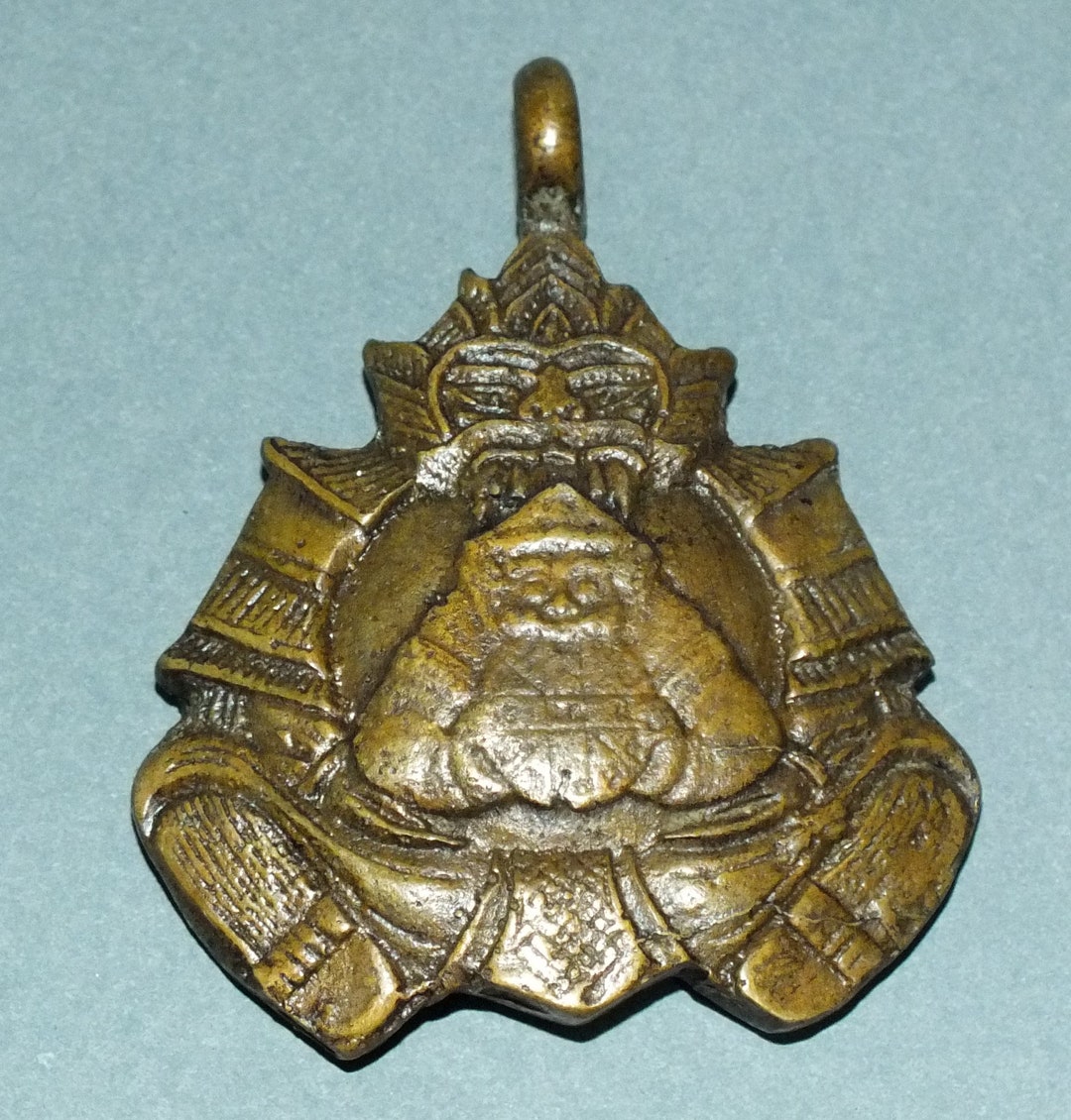 Brass Rahu Amulet Pendant Thailand FREE SHIPPING - Etsy Singapore