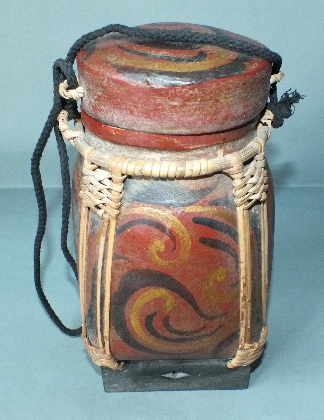 Outstanding Bast Fibre Lacquer Box Burma FREE SHIPPING - Etsy