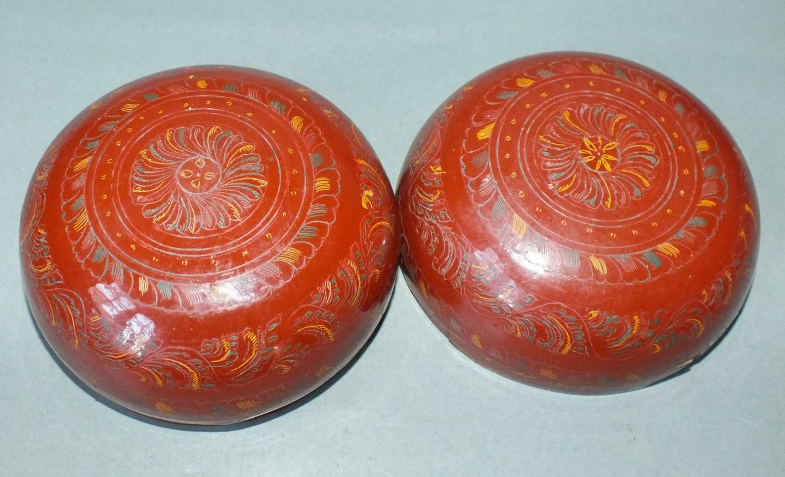 Old Lacquer Box Burma FREE SHIPPING | Etsy