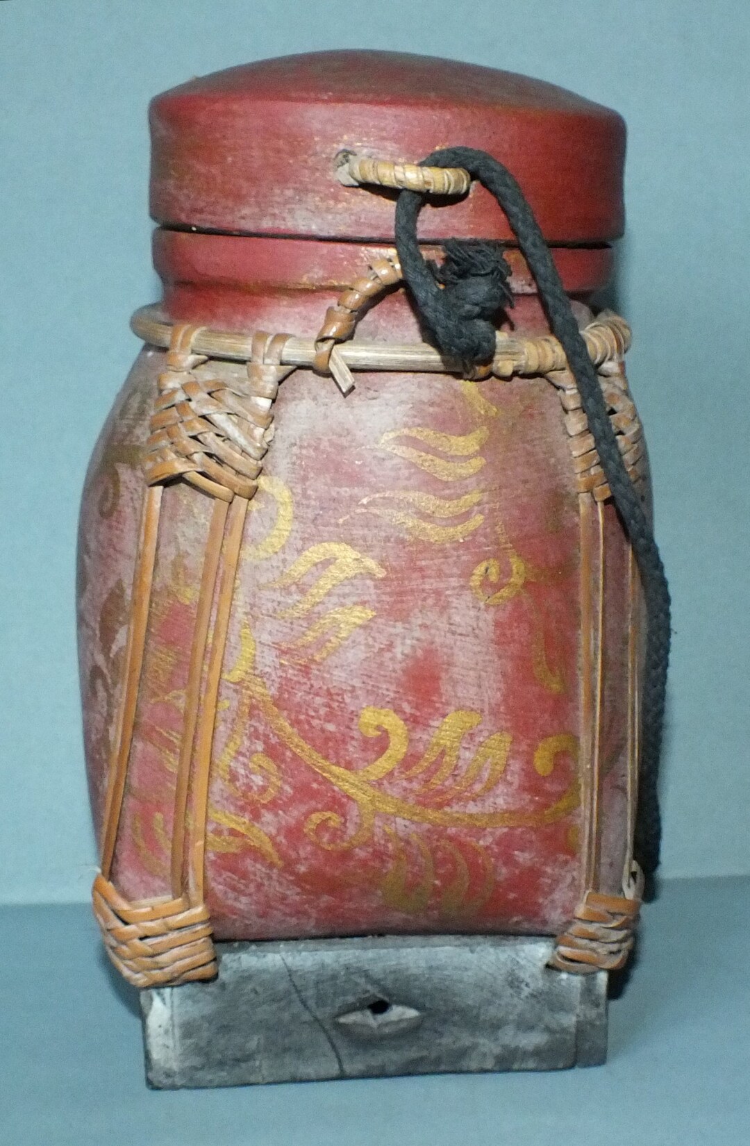 Outstanding Bast Fibre Lacquer Box Burma FREE SHIPPING - Etsy