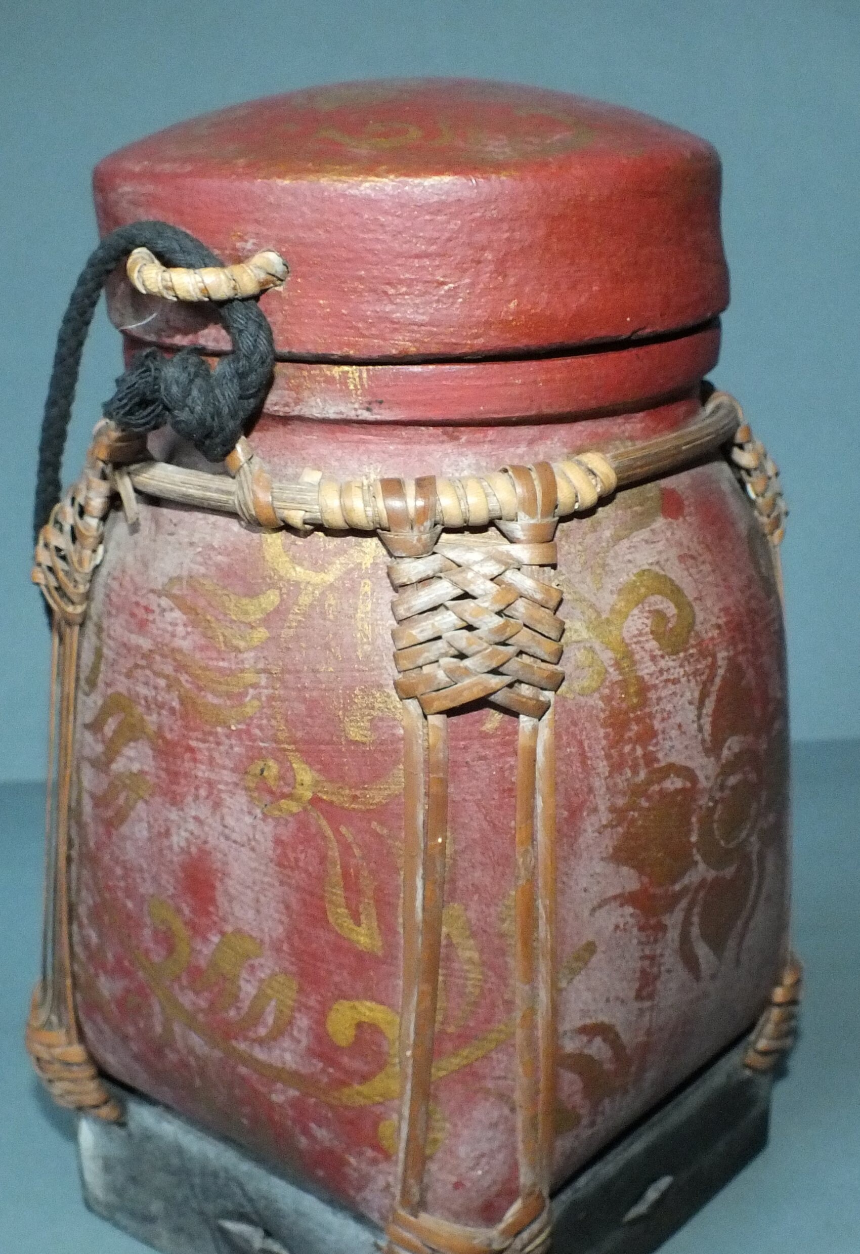 Outstanding Bast Fibre Lacquer Box Burma FREE SHIPPING | Etsy