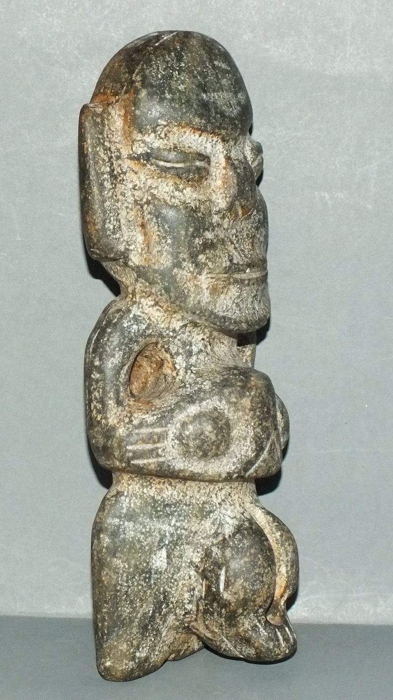 Old Jade Demon Statue for Protection, Thailand Carving - Etsy