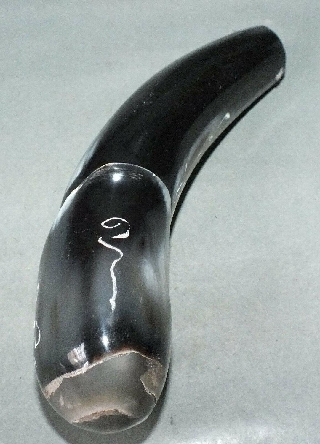 Large Heavy Horn Lingam Amulet Pendant Talisman With Buddhist ...