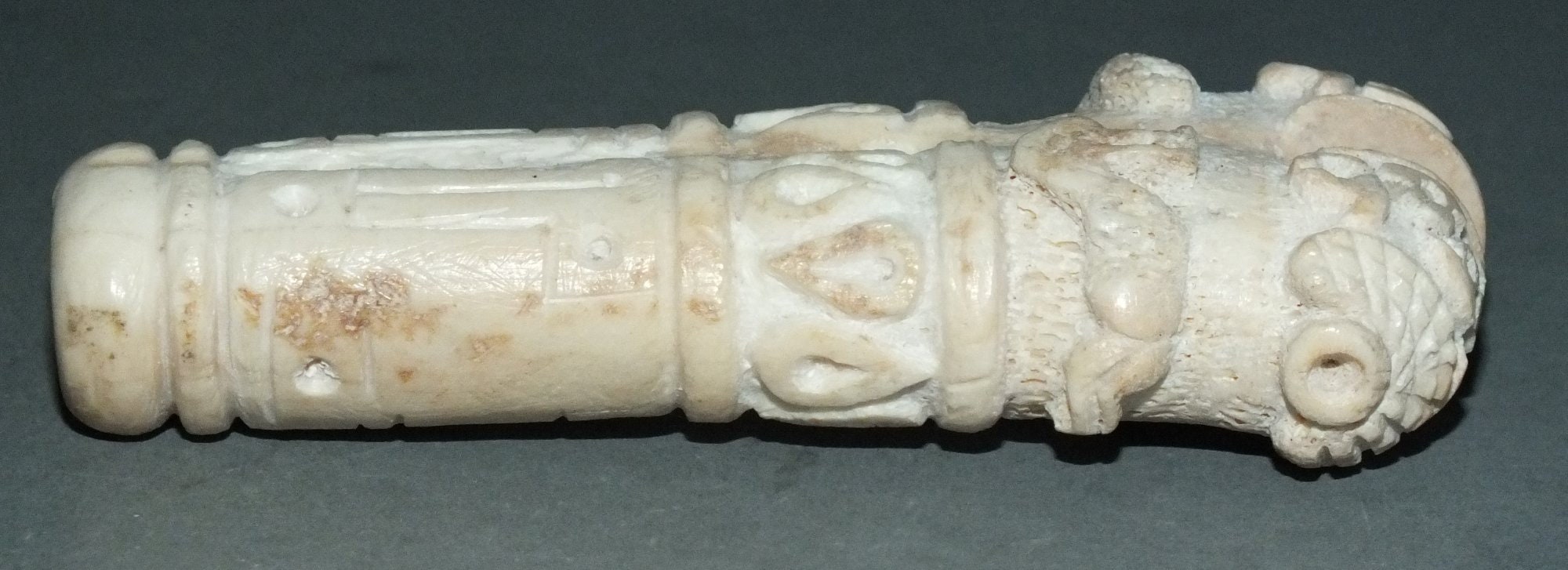 RARE Ancient Persian Bone Amulet Pendant Nice Carving FREE - Etsy