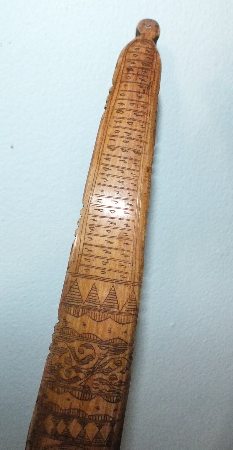 BATAK Calendar Traditional Bone Calendar With Fine Carving on | Etsy