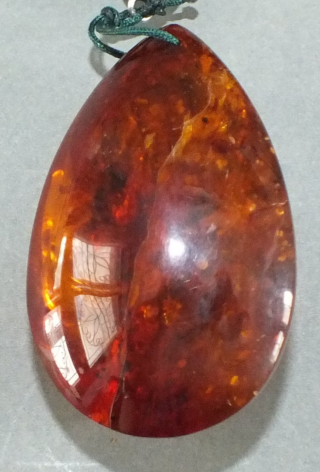 Large Amber Pendant From Burma FREE SHIPPING - Etsy