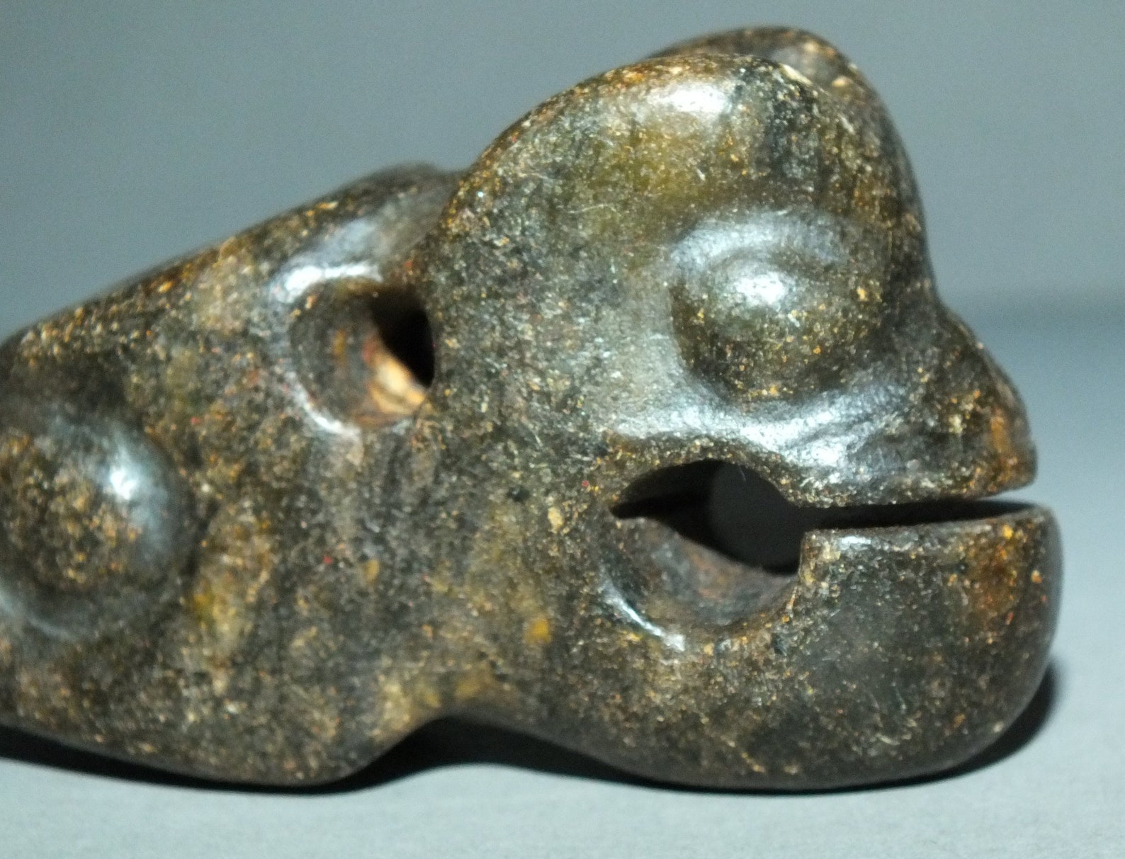 Outstanding Jade Demon Statue Large Heavy Amulet Pendant - Etsy