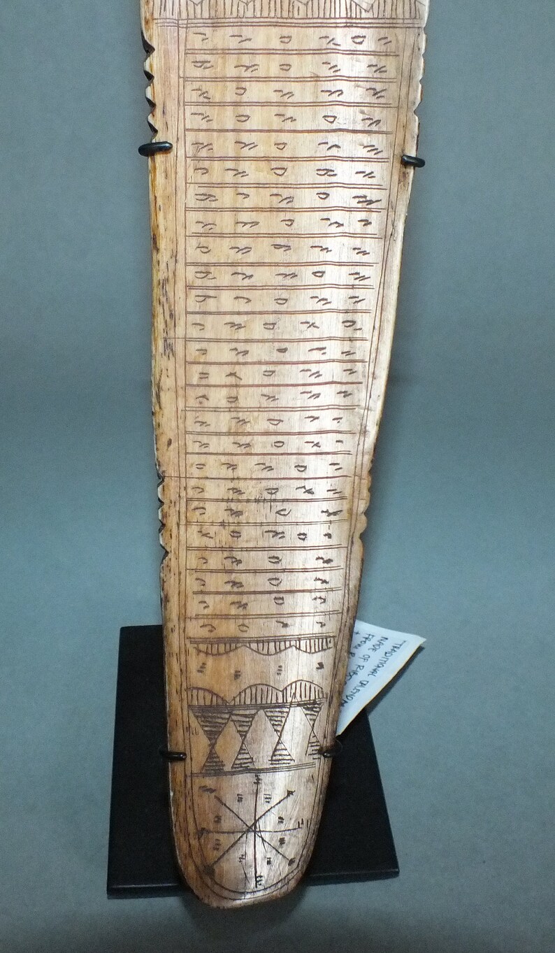 BATAK Calendar Traditional Bone Calendar With Fine Carving on | Etsy