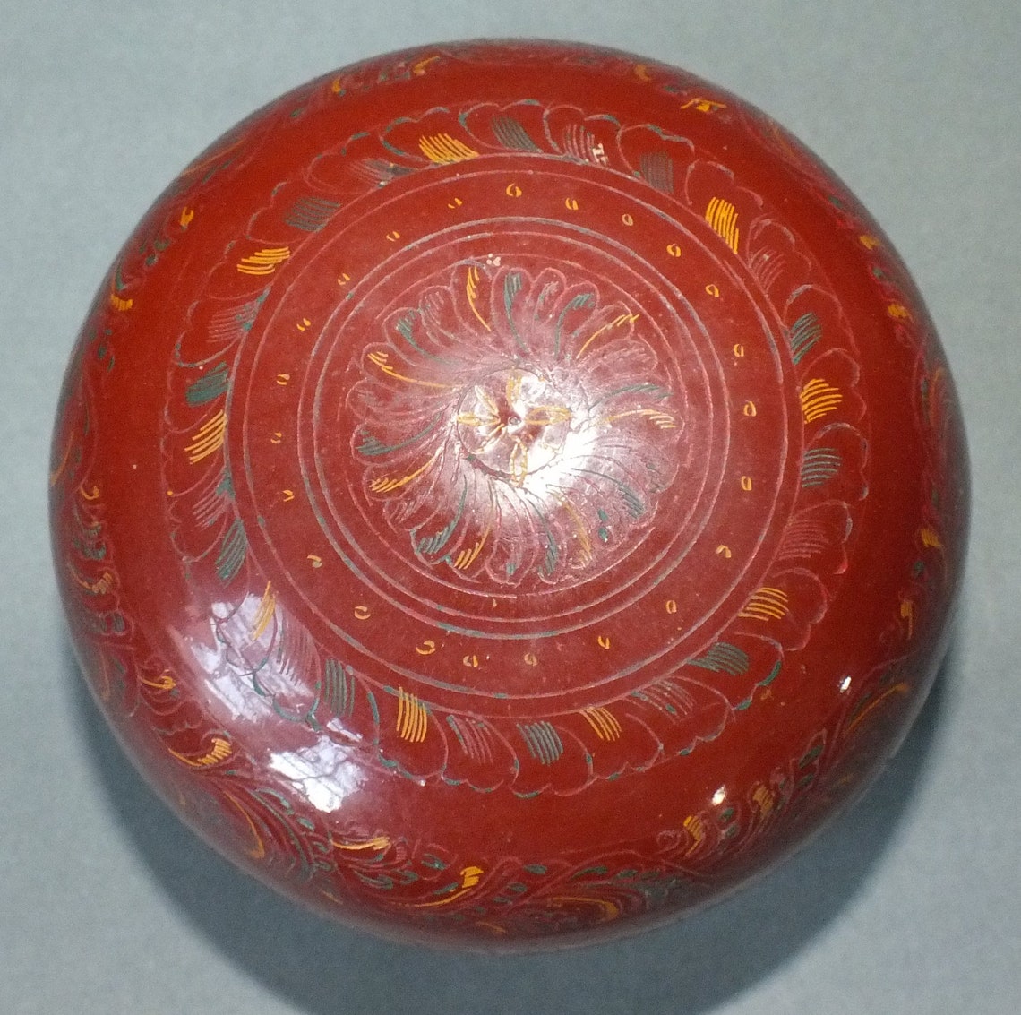 Old Lacquer Box Burma FREE SHIPPING | Etsy