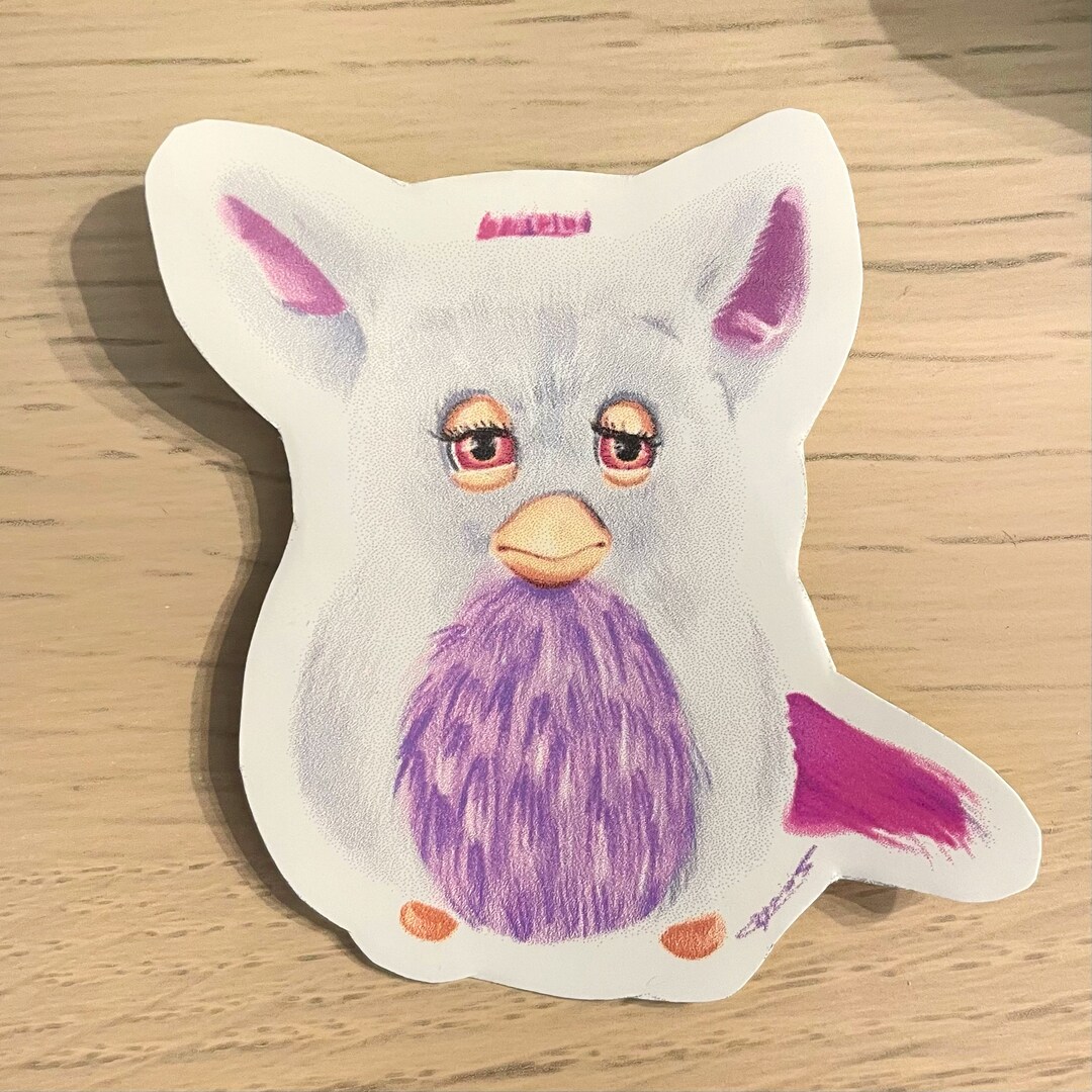 Furby Sticker - Etsy