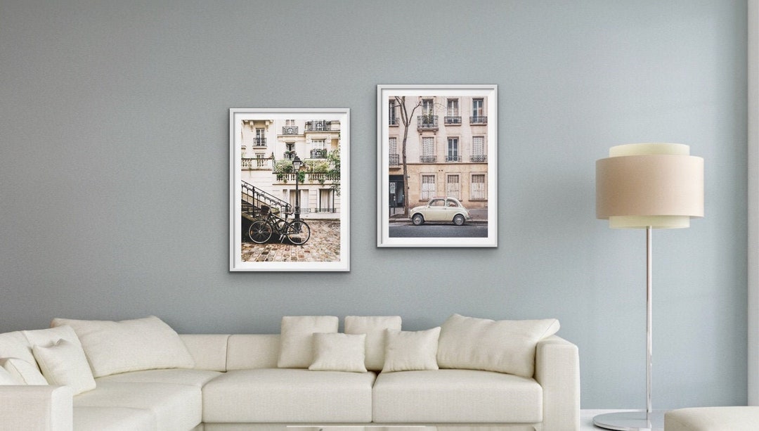 Paris Wall Art, Paris Print Set, Wall Gallery Set, Set of 2 Prints ...