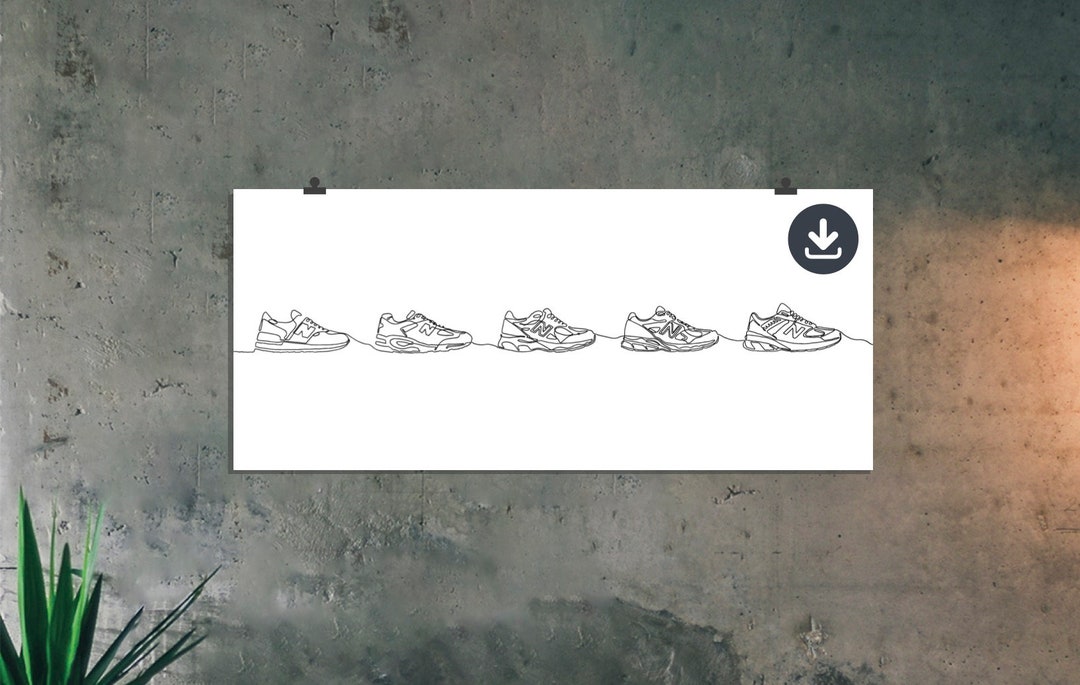 Evolution of the New Balance 990 - Digital Download - New Balance ...