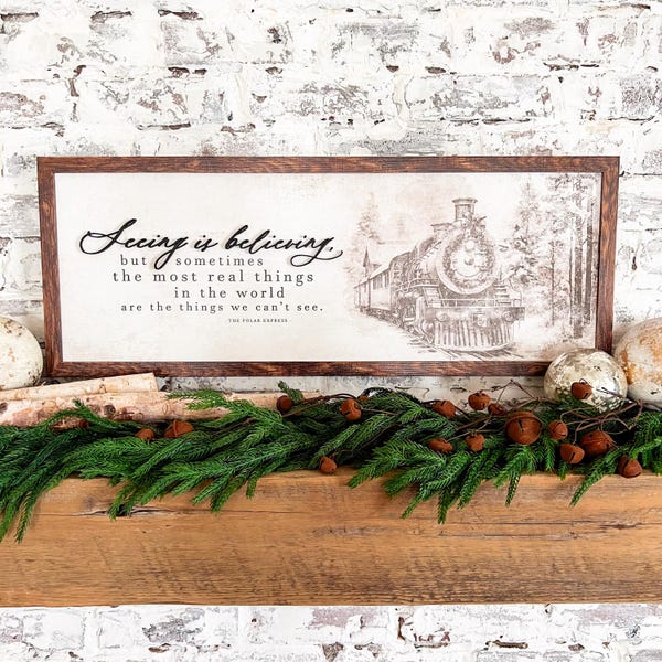 Polar Express Sign - Etsy