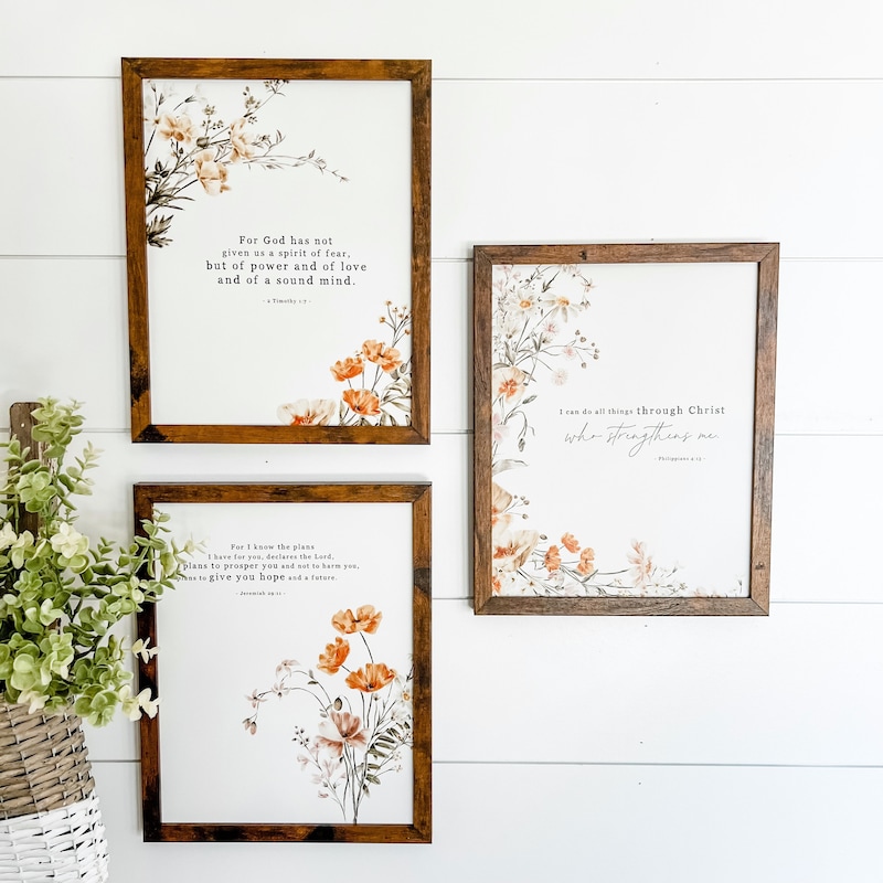 Scripture Signs - Etsy