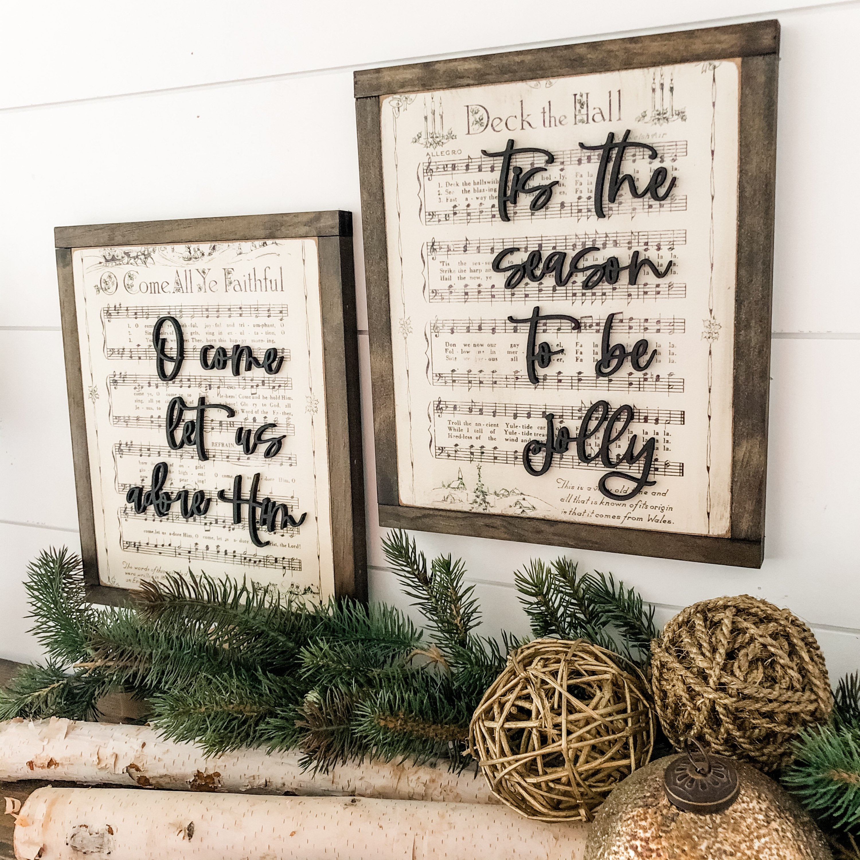 Christmas Sign Christmas Wooden Sign Christmas Decor - Etsy