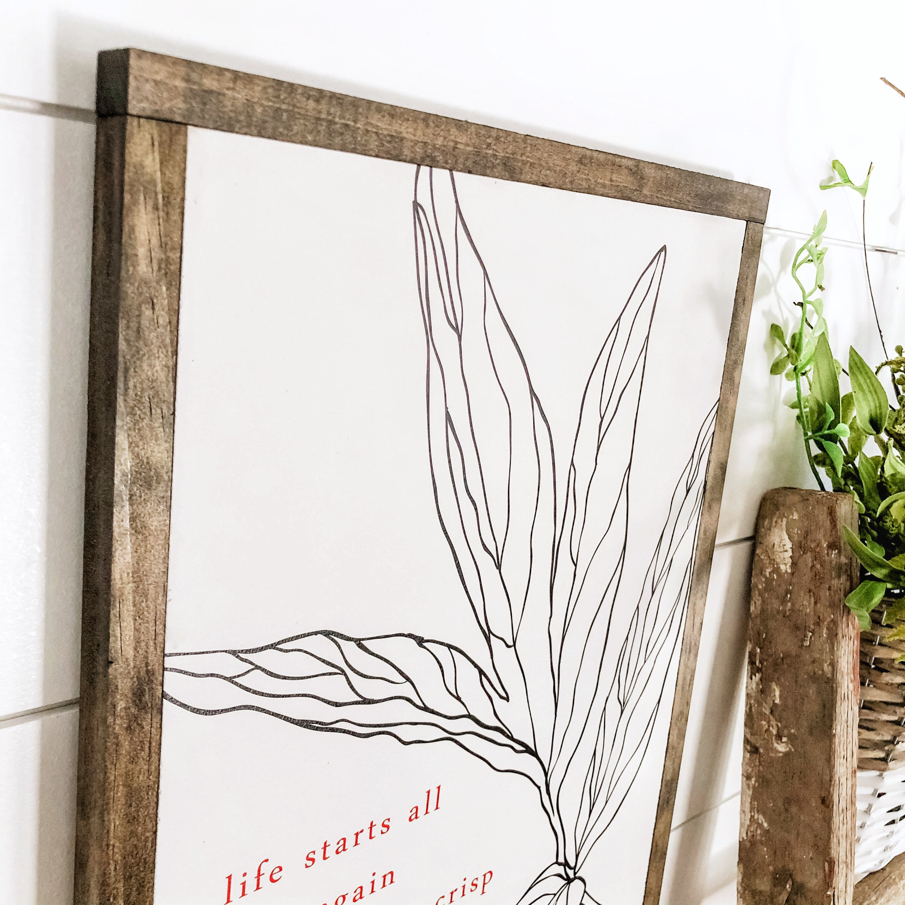 Fall Wood Sign Fall Quotes Fall Home Decor Signs for Fall - Etsy