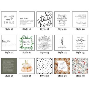 Interchangeable Seasonal Wood Sign, Handmade Wood Sign, Seasonal Home ...