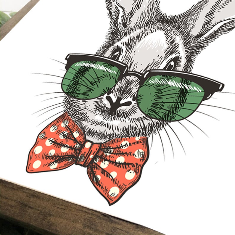 Spring Wood Sign Spring Decor Rabbit Sign Easter Bunny - Etsy