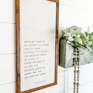 Inspirational Quote Wood Sign, Farmhouse Wood Sign, Modern Farmhouse ...
