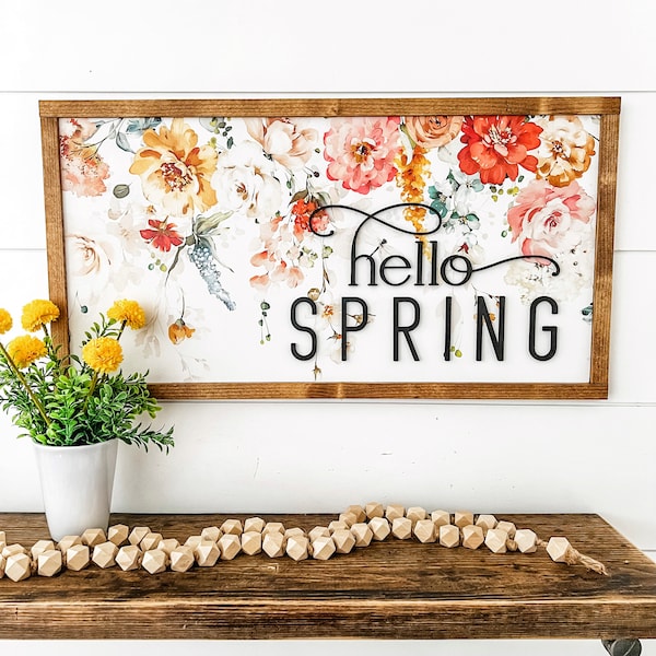 Spring Floral Decor - Etsy