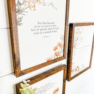 Bible Verse Signs, Scripture Sign, Bible Verse Wall Art, Scripture Wood ...