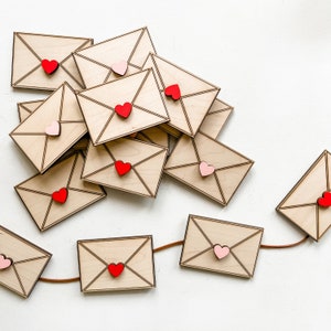 Valentines Day Mini Envelopes, Mini Love Letters, Valentines Day Decor ...